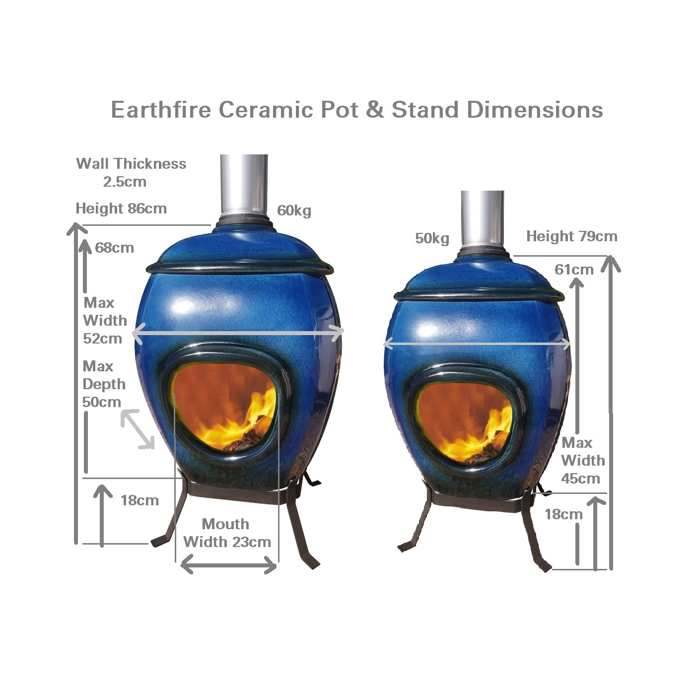 Earthfire – Earthtone small – Fireplace